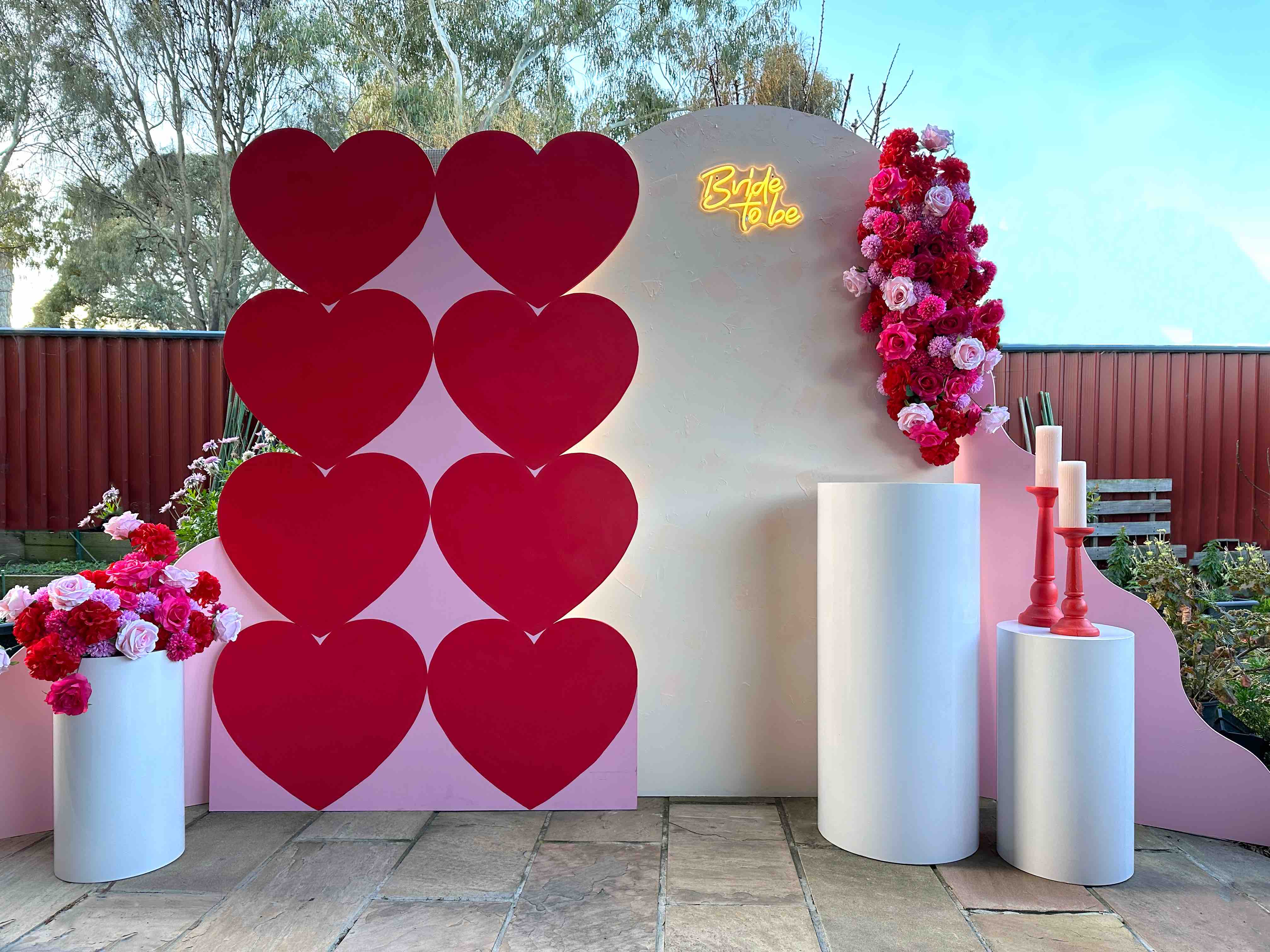 Bridal Backdrop Hire - ethos events